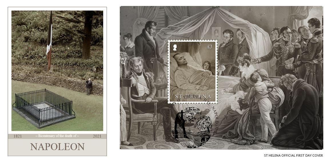 ‘Bicentenary of the Death of Napoleon’ Stamp Issue | St Helena Government